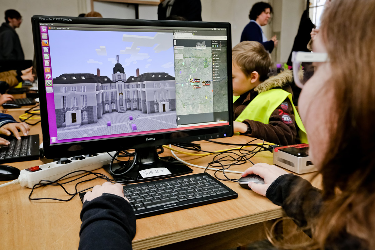 Formation atelier Minecraft/Minetest - Electroni[k]